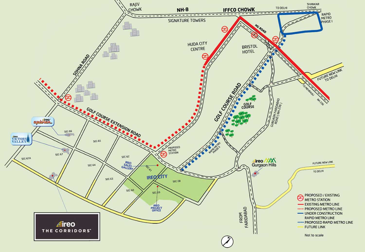 IREO The Corridors Sector 67A Gurgaon - Ireo New Project